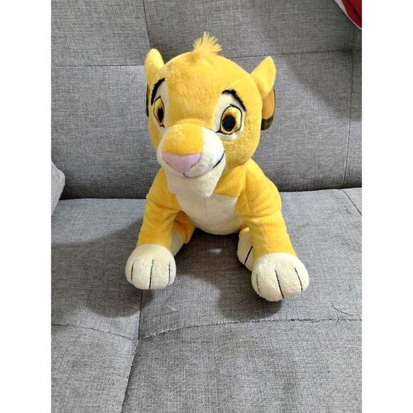 Disney | Toys | Disney Baby Simba Plush Stuffed Animal Toy 2 Lion King ...
